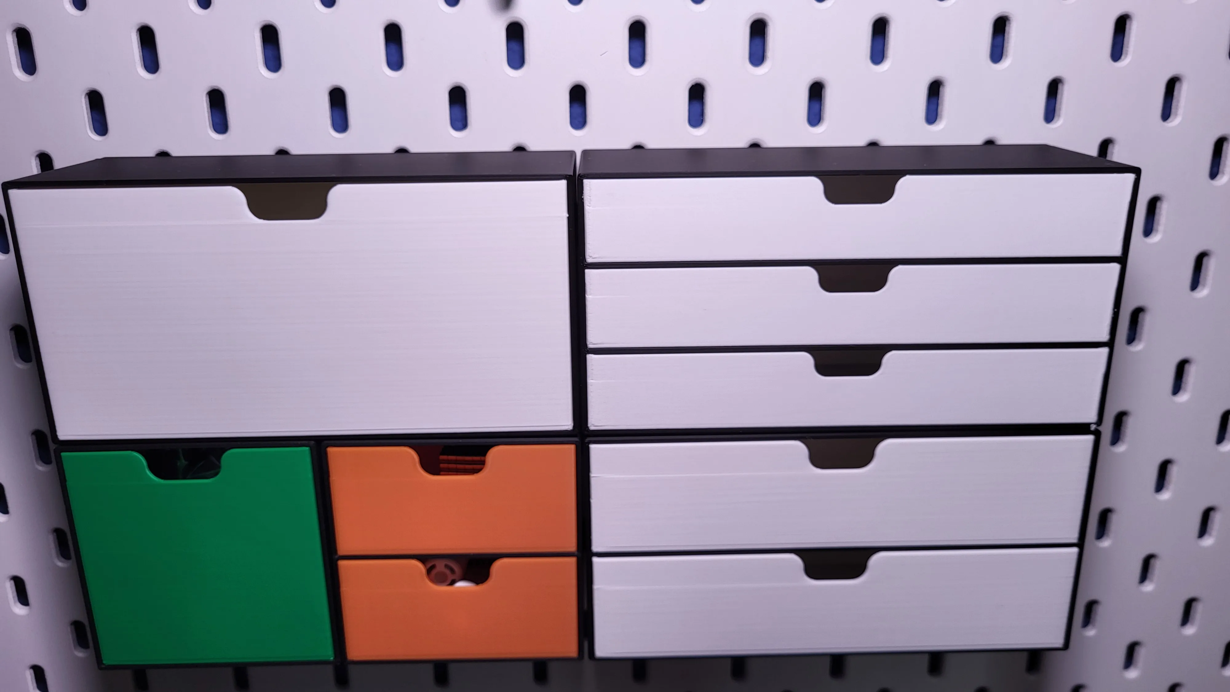 Pegboard Drawer #1 by Art Design. 3D MakerWorld: Download Free 3D Models