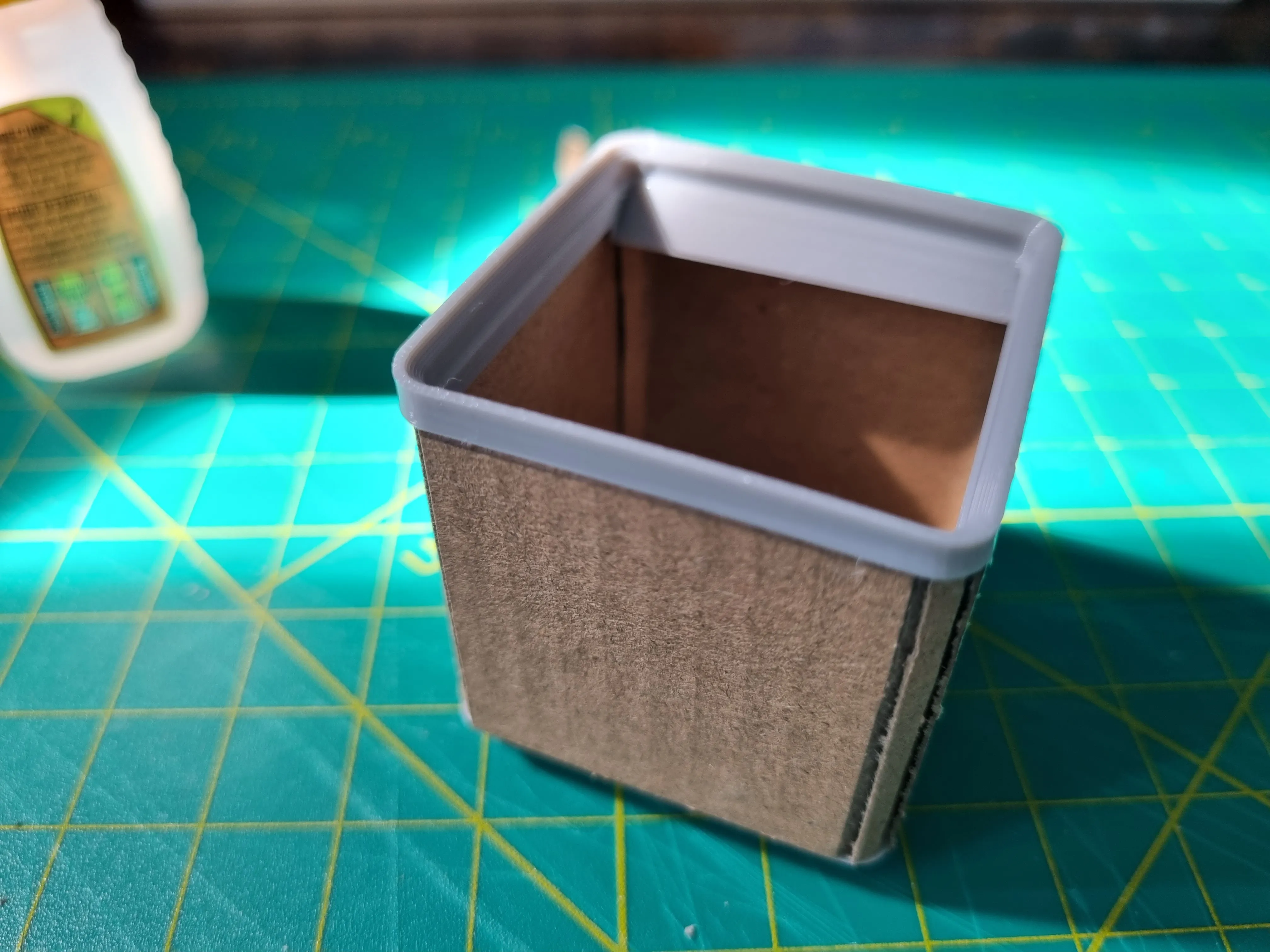Gridfinity 1x1 Cardboard Bin Remixed by CimboBabba - MakerWorld