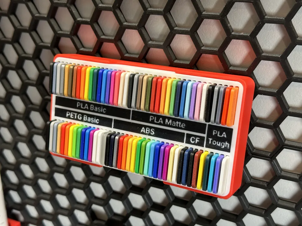 Filament Swatch Display Mount for HSW by Brad - FTBT 3D - MakerWorld