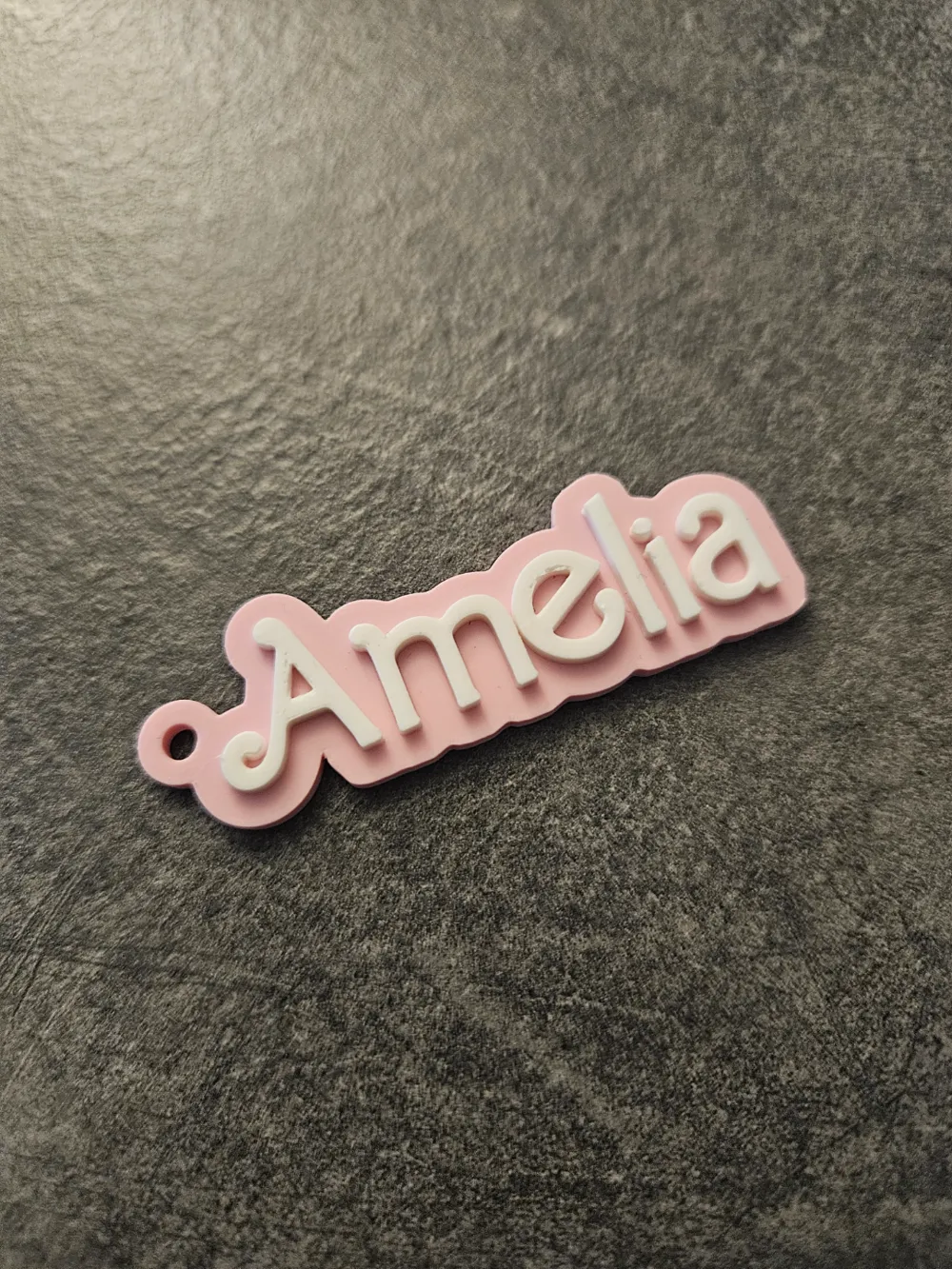 Amelia Barbie Nametag by Maniac - MakerWorld