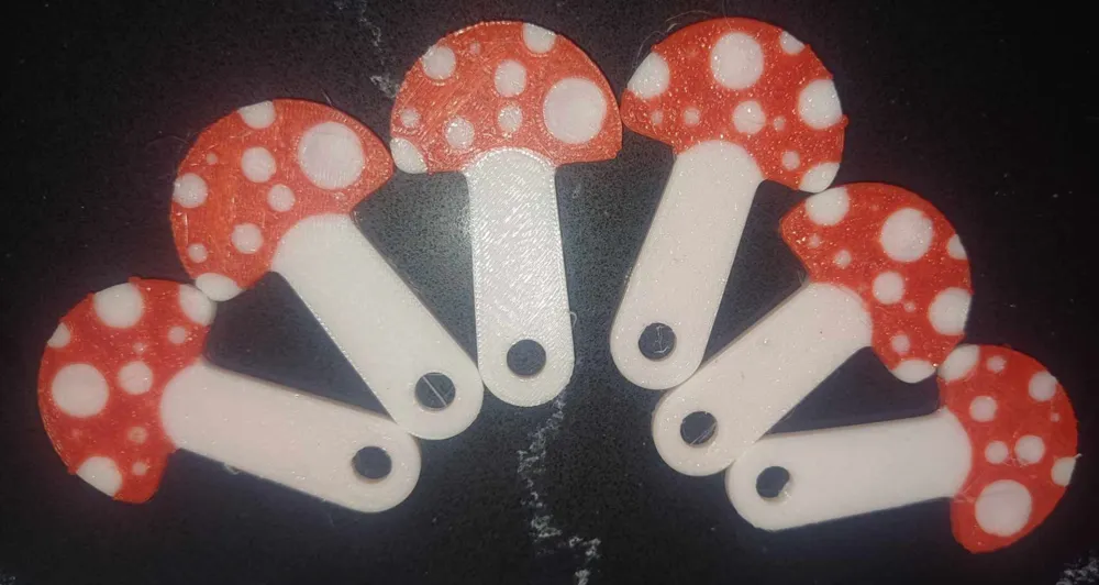 Mushroom Trolley Token by Heliakon - MakerWorld