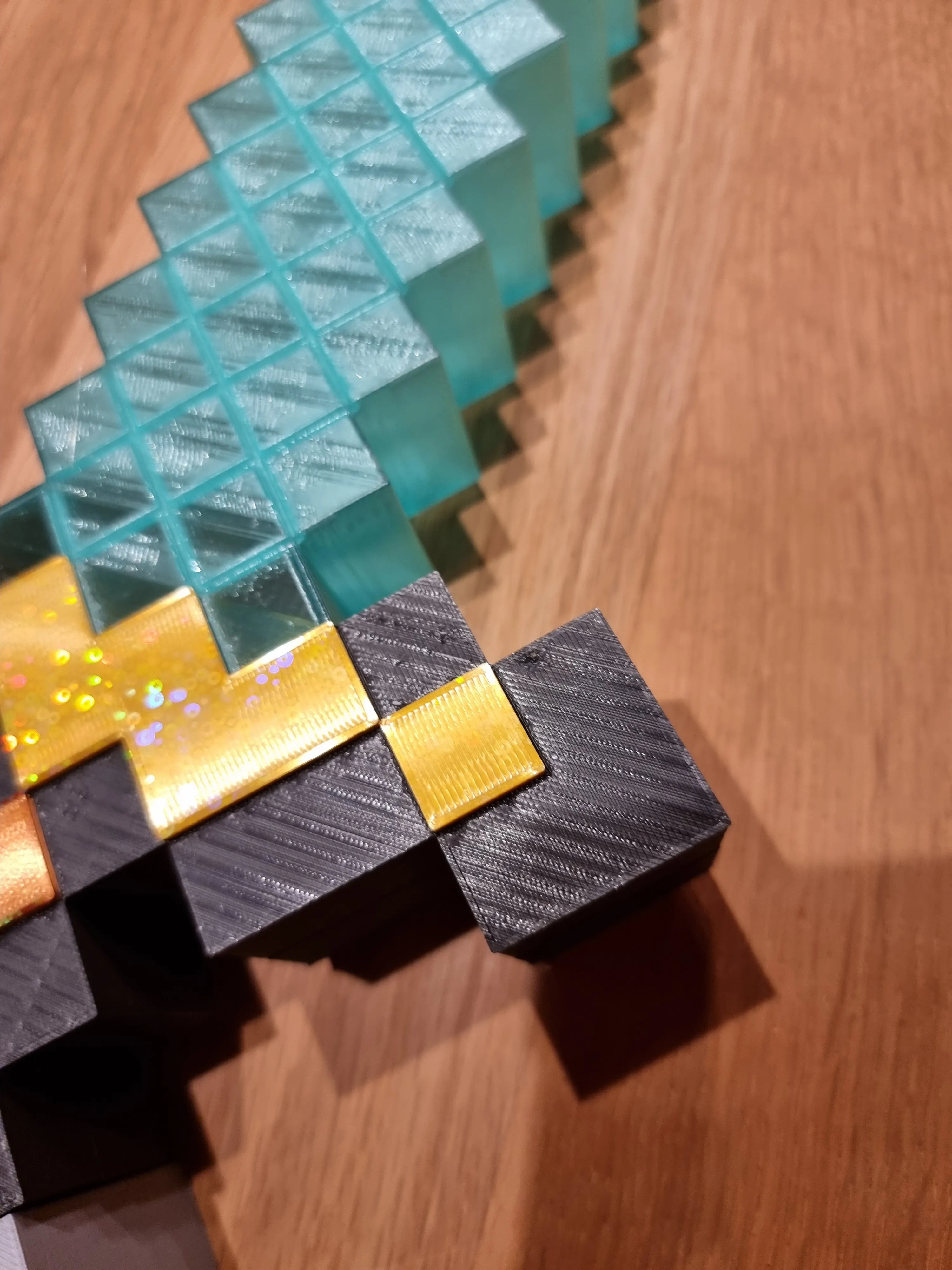 Magic Minecraft Sword (Sculpture / Lamp) by Basti85 MakerWorld ...