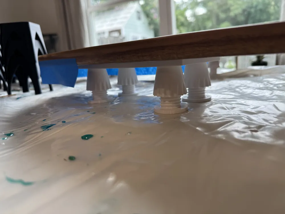 Adjustable Painting Epoxy Table (4 feet) Remixed by t0nyz - MakerWorld