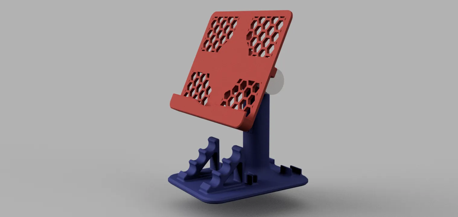 Keyboard or Tablet Stand - Adjustable Tilt - Free 3D Print Model ...