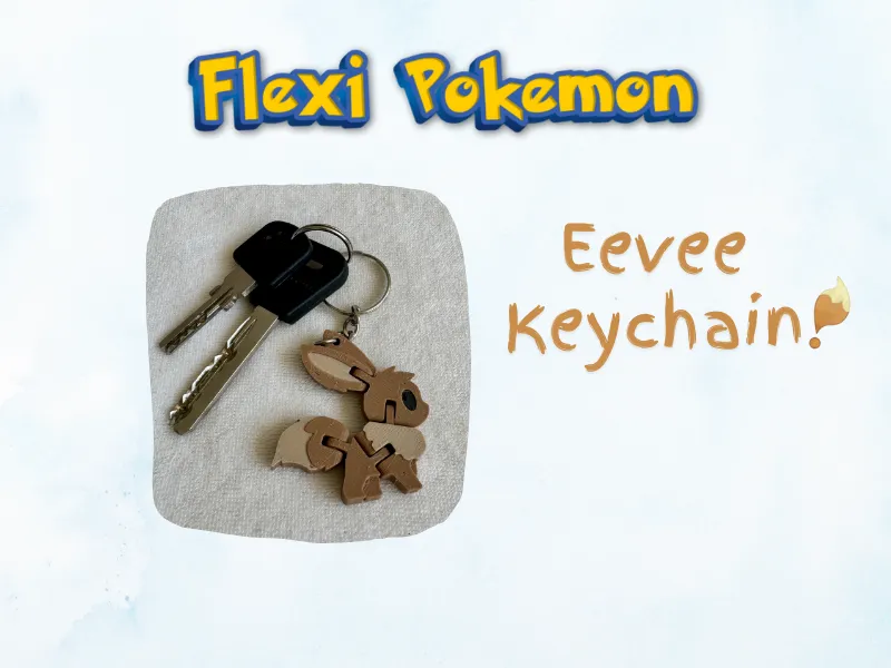 Flexi Pokémon - Pikachu - Free 3D Print Model - MakerWorld