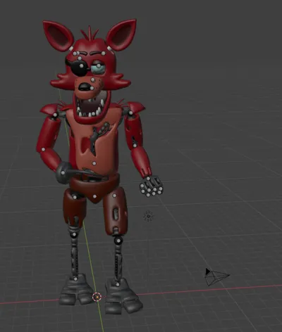Foxy action figure by ViperSLF - MakerWorld