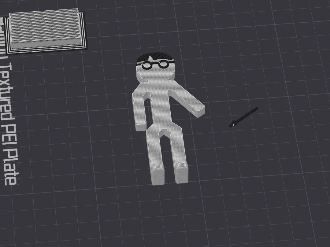 Harry StickMan! by _3DDaViDLab_ - MakerWorld