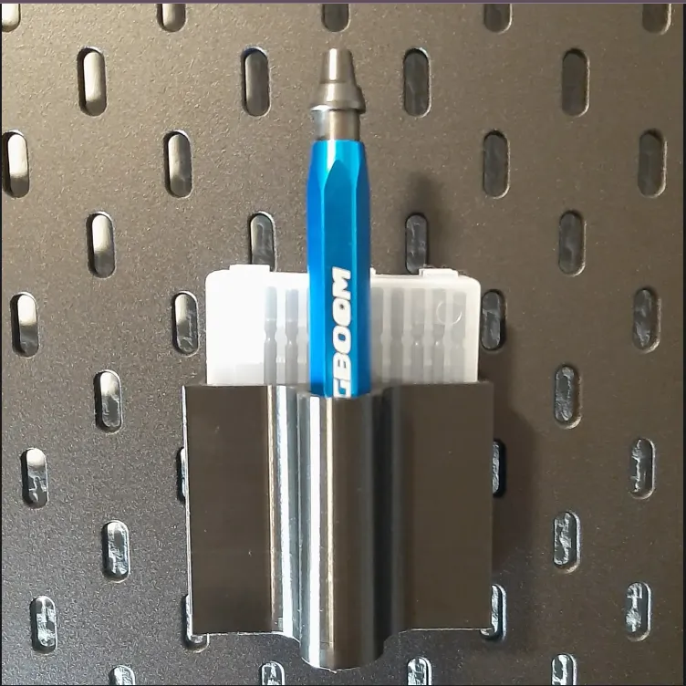 Skadis deburring tool holder - Free 3D Print Model - MakerWorld