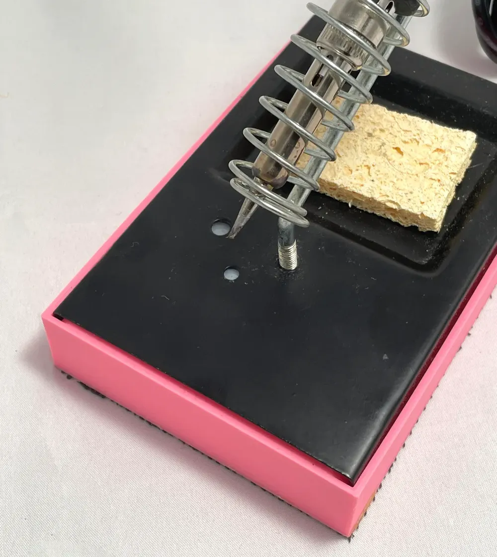 Weighted Base for Soldering Iron by Austin Triggs - MakerWorld