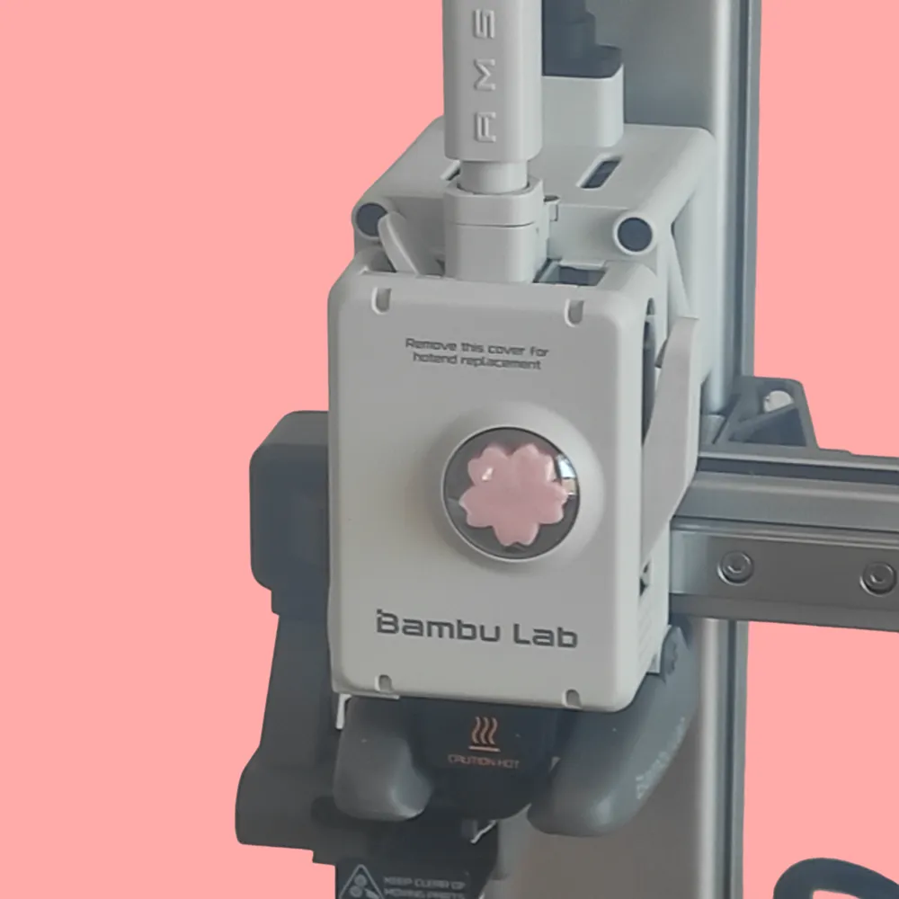 Sakura Bambu Lab A1 Disc / extruder wheel Remixed by Amiibolover99 ...