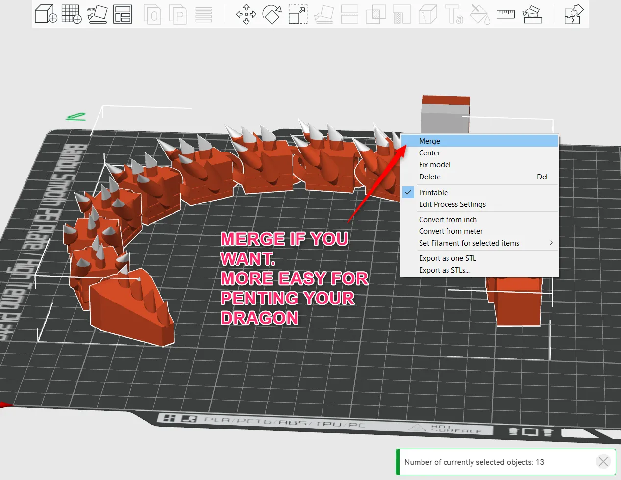 Make Your Dragon Block ! (Customize) by PavorMaker MakerWorld: Download ...