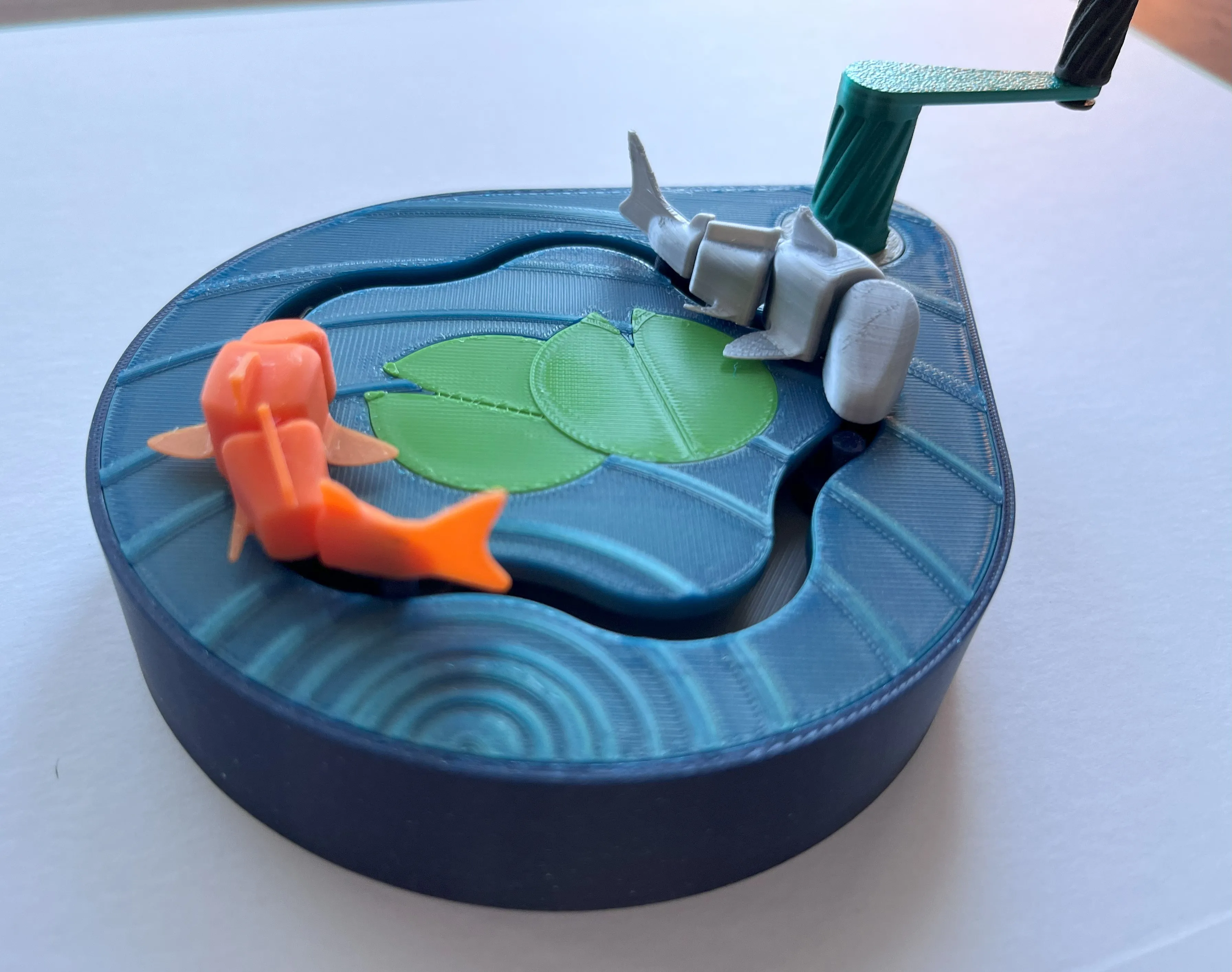 Koi Fish Automaton by JKHE MakerWorld: Download Free 3D Models