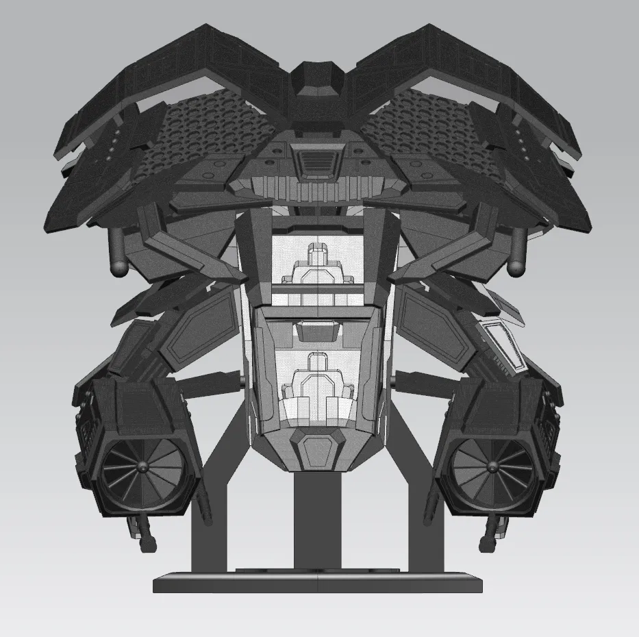 Batwing from The Dark Knight Rises by W.drop2027 - MakerWorld