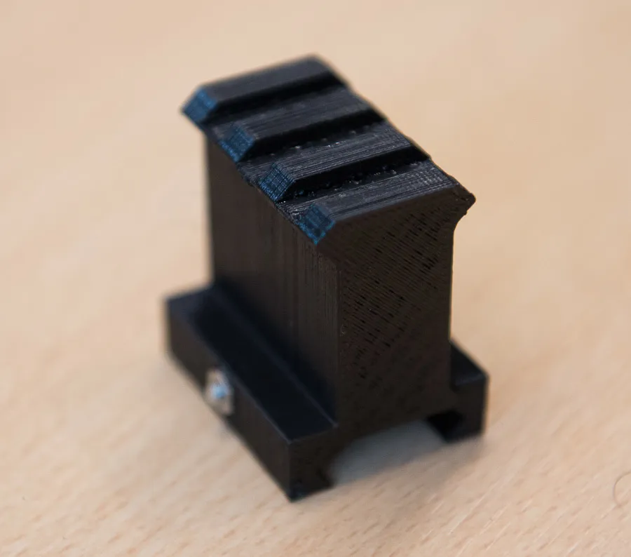 RIS/Picatinny riser (metric parts, airsoft) by Citruspers - MakerWorld