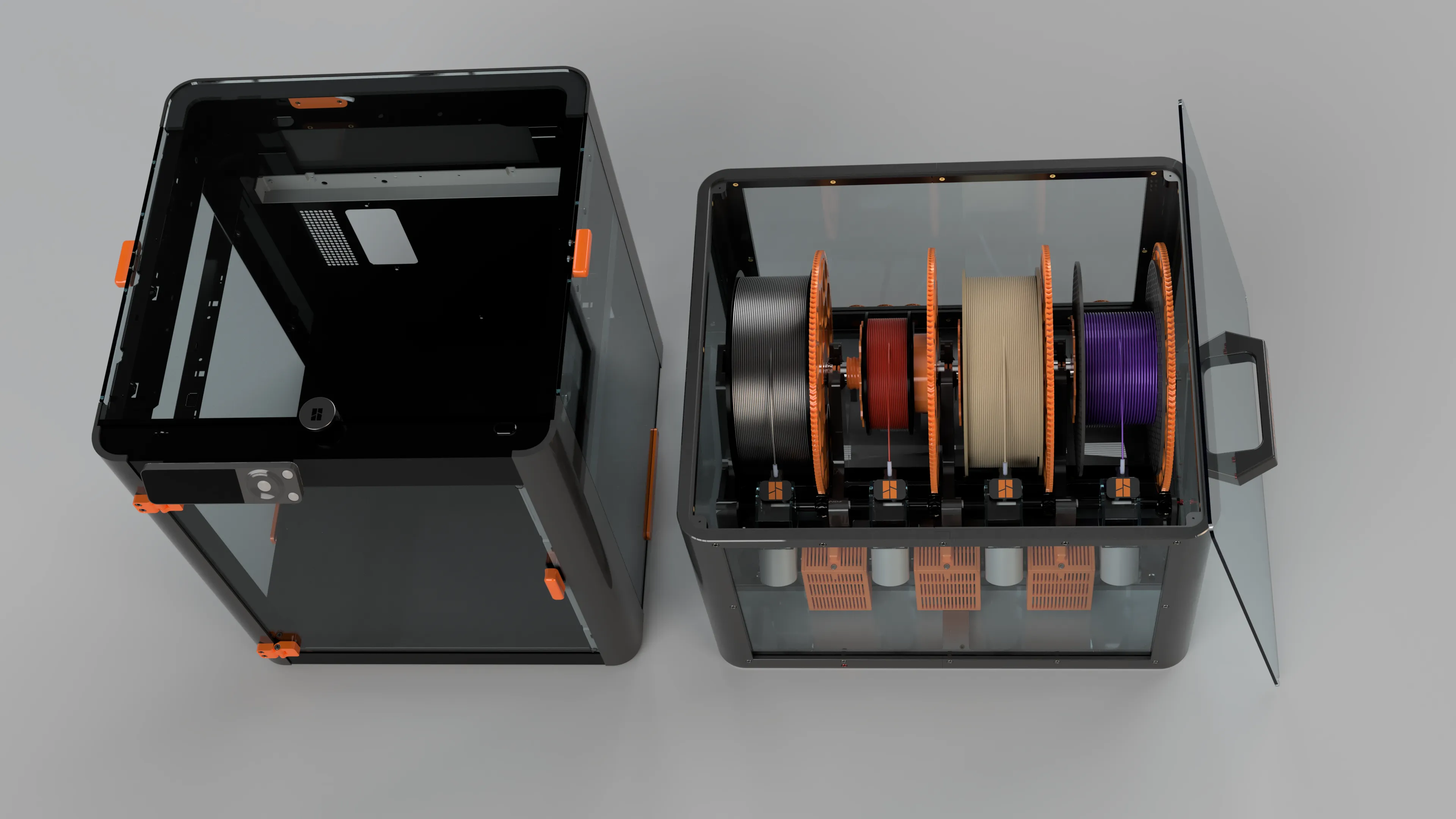 Python AMS - Passively Dried Enclosure by humebeam - MakerWorld