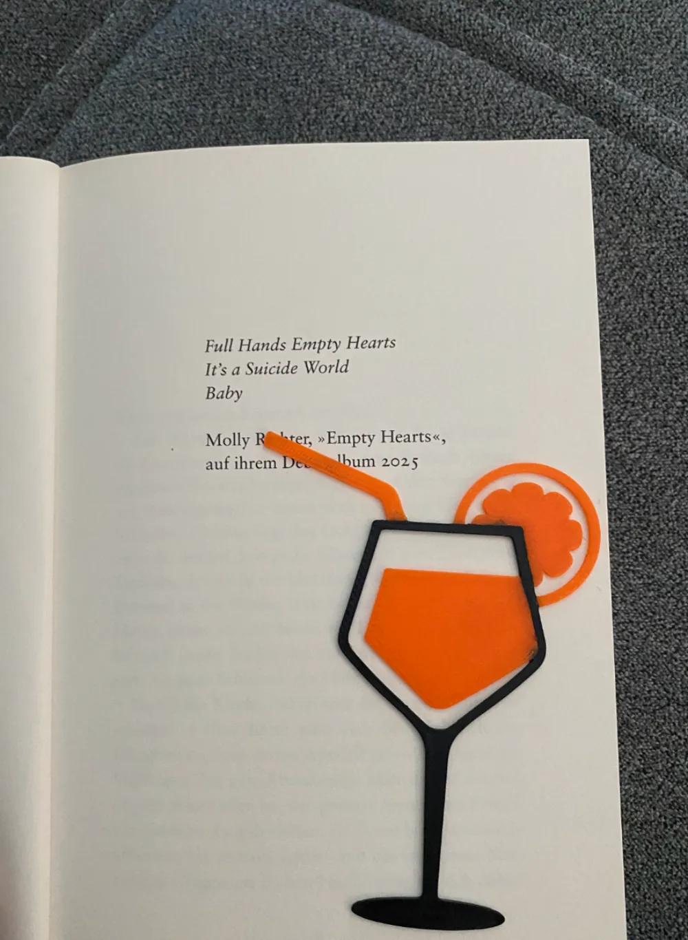 Aperol Lesezeichen – Kostenloses 3D-Druckmodell – MakerWorld