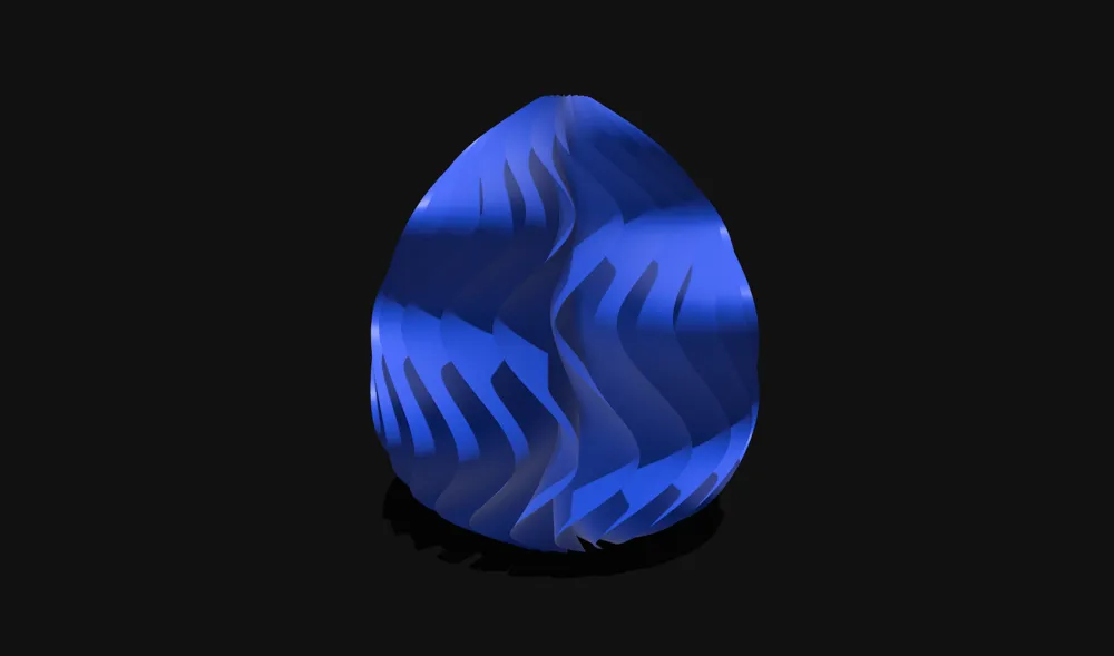 Artistic Spiral Egg 2 by Felix Montefiore - MakerWorld