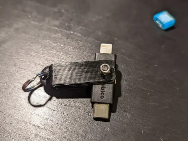 yubikey 5ci holder by Artimis - MakerWorld