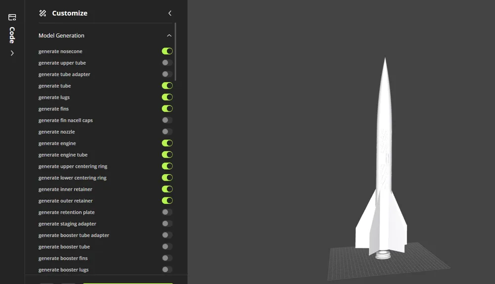 Project Arsenal - Complete model rocket generator by Foxy Rockets ...
