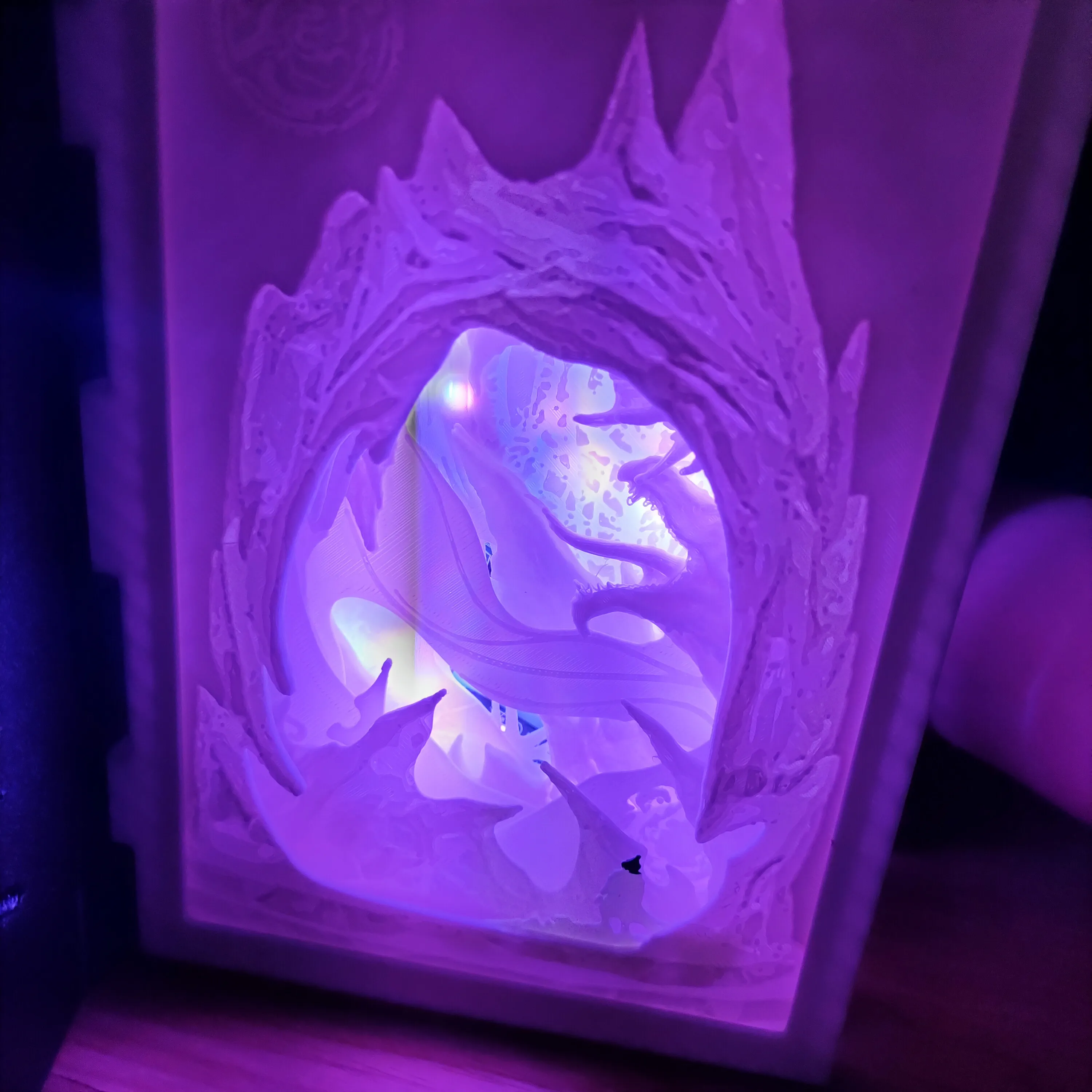 LED Dragon Clan Magic Album by 老咸鱼 MakerWorld: Download Free 3D Models