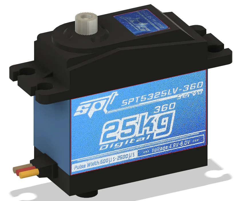 25kg Servo Motor by Perrie MakerWorld: Download Free 3D Models