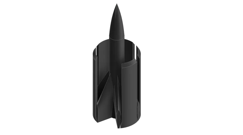 Single-Piece print NERF APFSDS Round - Free 3D Print Model - MakerWorld