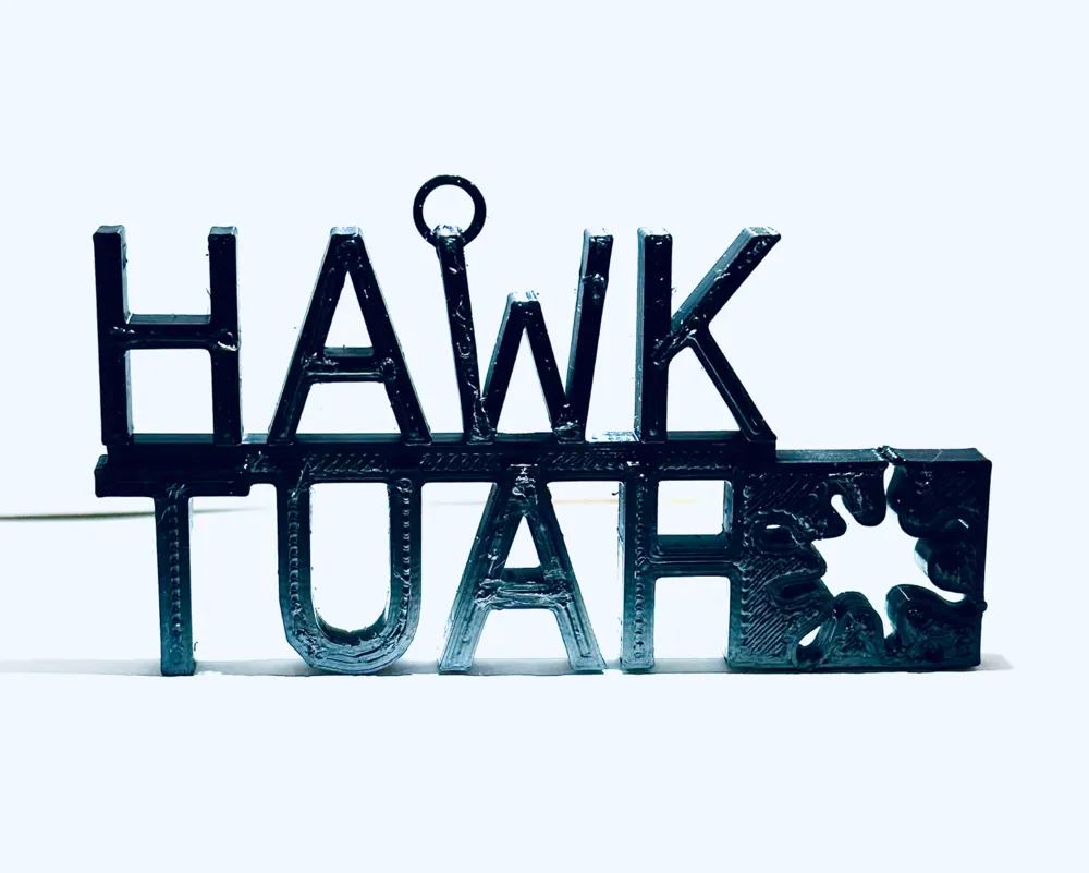 Hawk Tauh Keychain by Backwardsman - MakerWorld