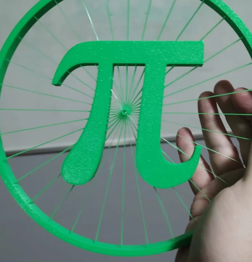 Pi String Art by user_559947475 - MakerWorld