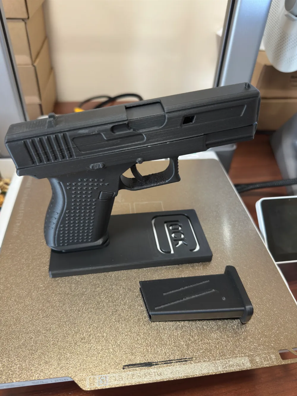 Glock 19 v9 new slide: Display Stand Remixed by Thor Elsson MakerWorld ...