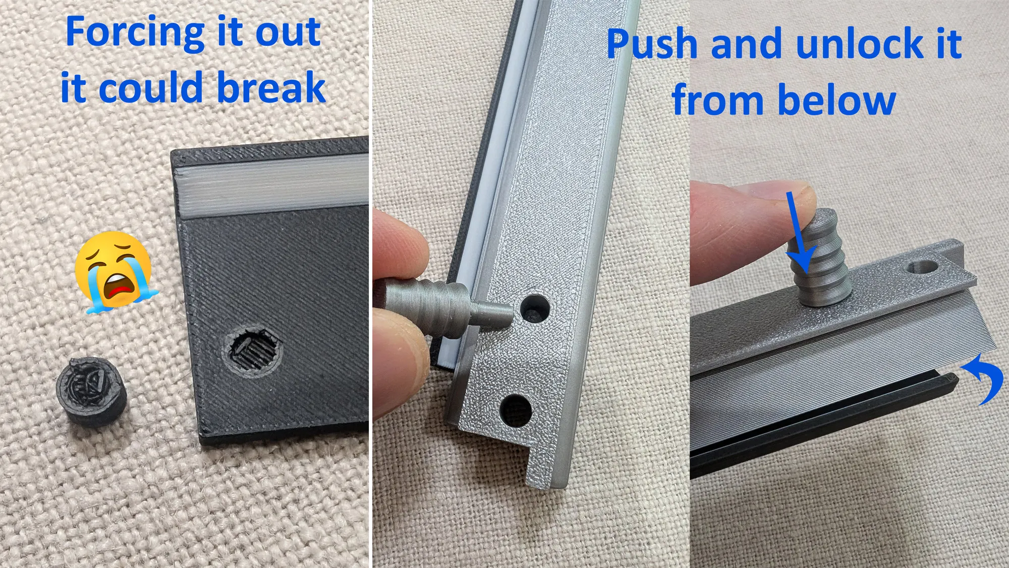 Bambu Lab X1C/P1S LED Light Frame & Glass Riser V1 by Daniele ...