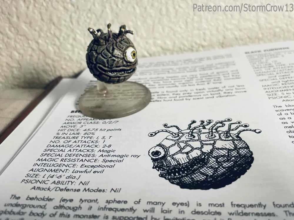 1st Ed AD&D Beholder by StormCrow 13 - MakerWorld