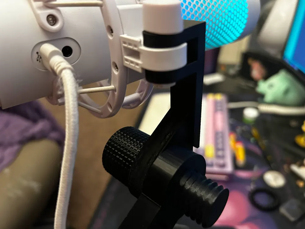 Hyperx mic adapter for flexible & sturdy phone arm Remixed by ...