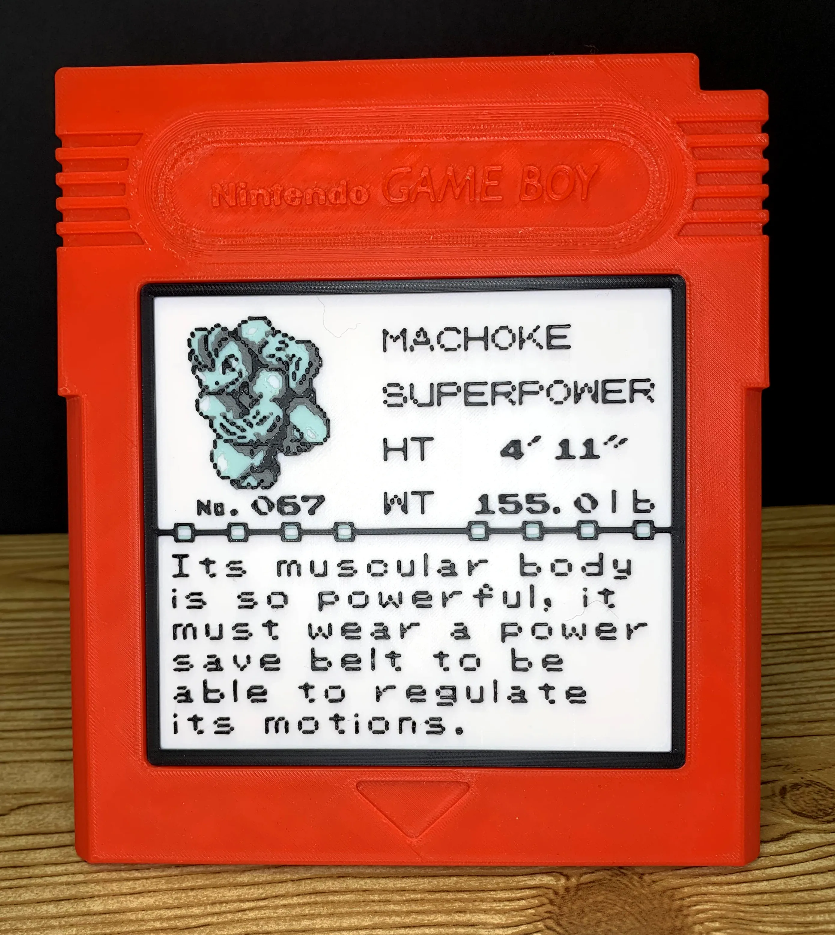 Pokemon Pokedex Machop Machoke Machamp by CraftyFox3D MakerWorld ...