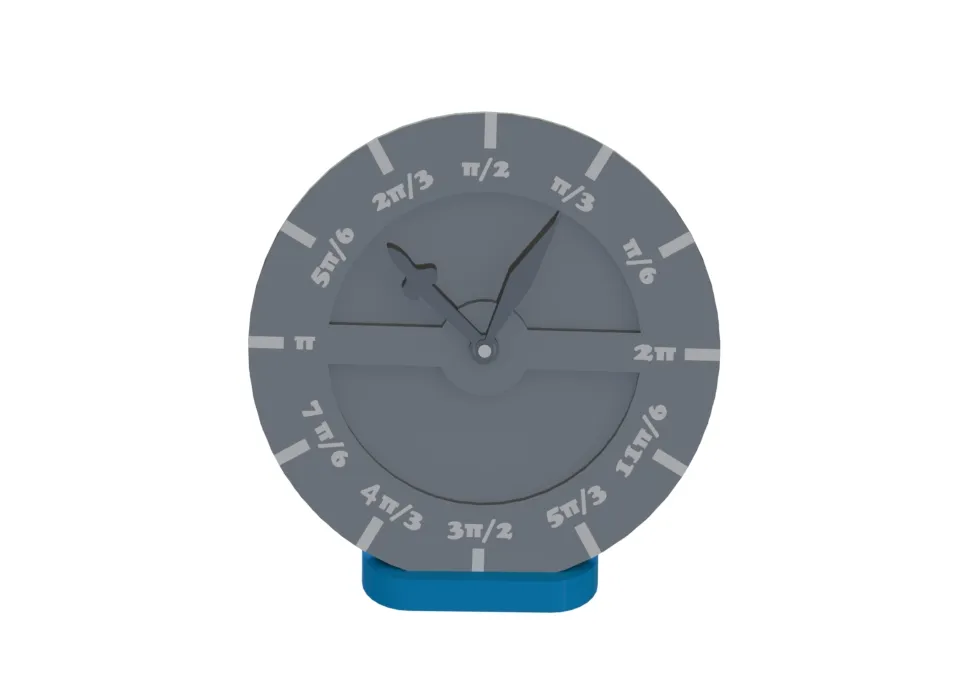 Trigonometric circle clock by alex - MakerWorld