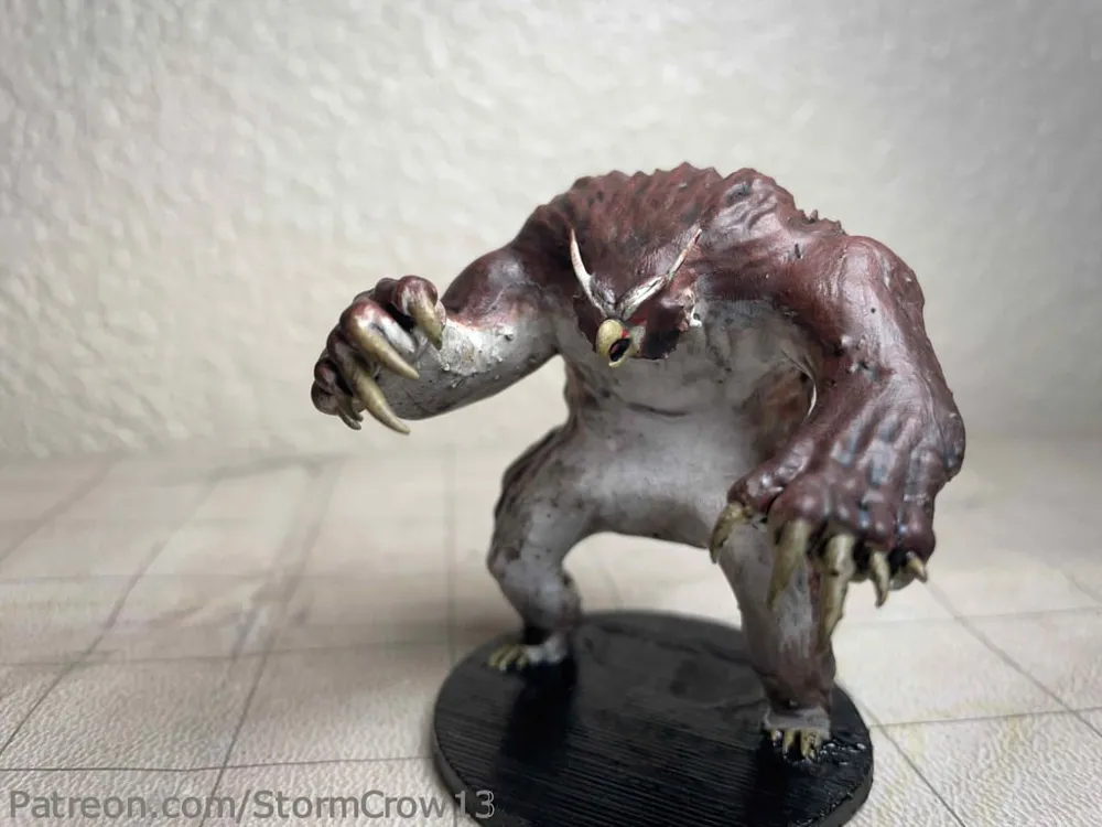 Owlbear - Pathfinder:Dungeon Denizens Revisited by StormCrow ...