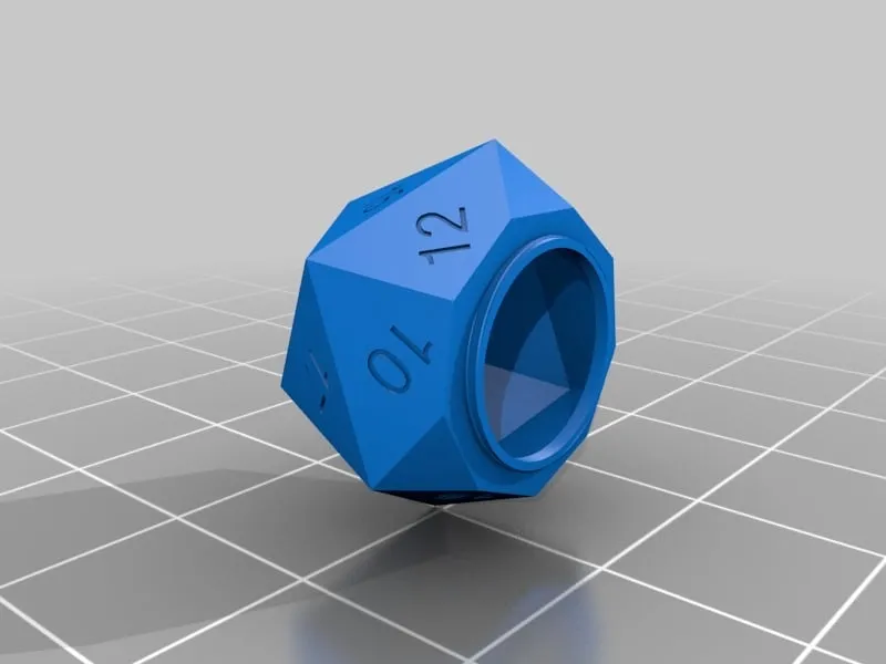 Screw Top D20 Dice Box V2 - Free 3D Print Model - MakerWorld