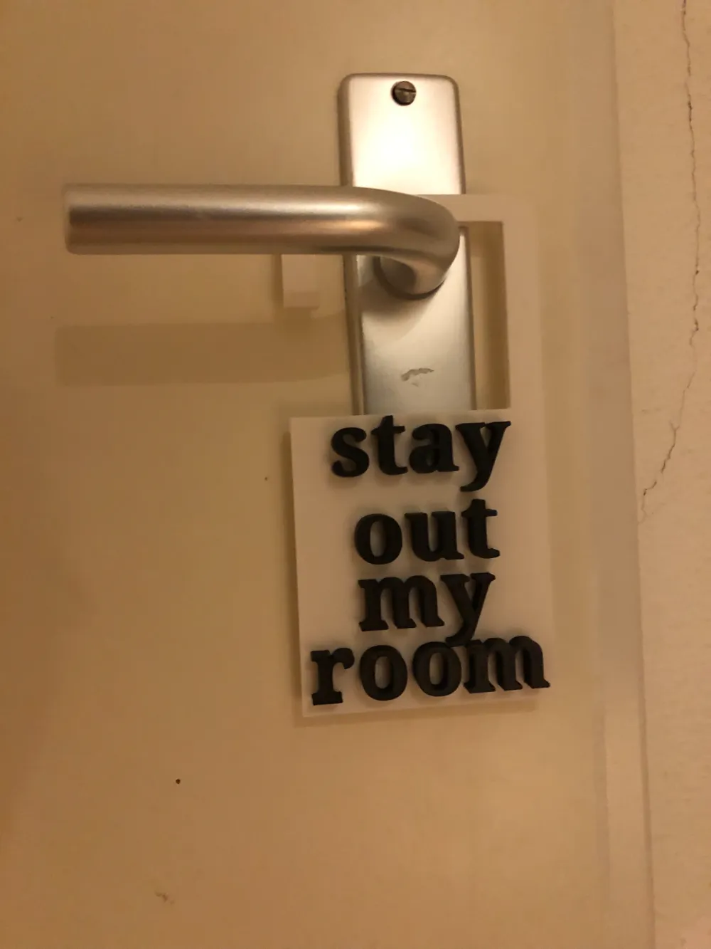 Stay Out My Room Sign! by Timo - MakerWorld