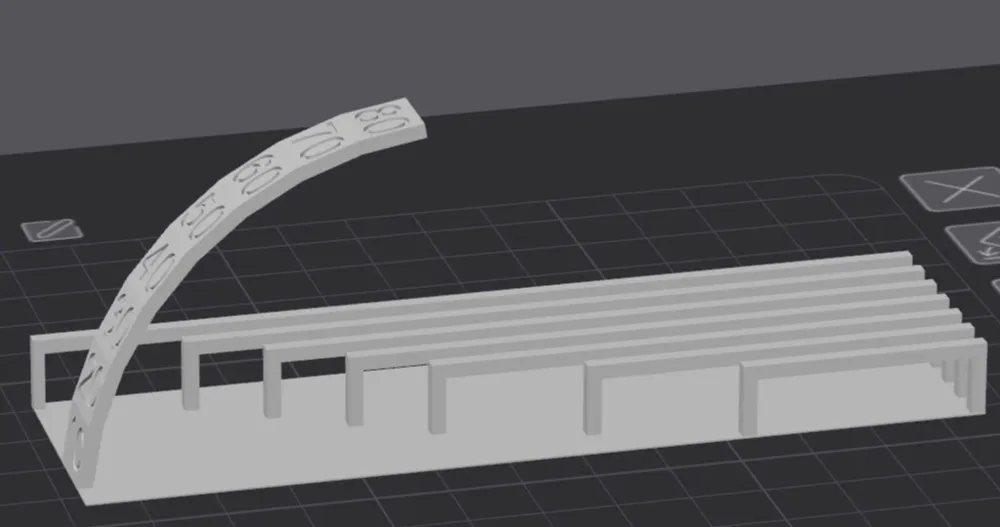 3-12cm bridge and 80° overhang test by Ealin - MakerWorld