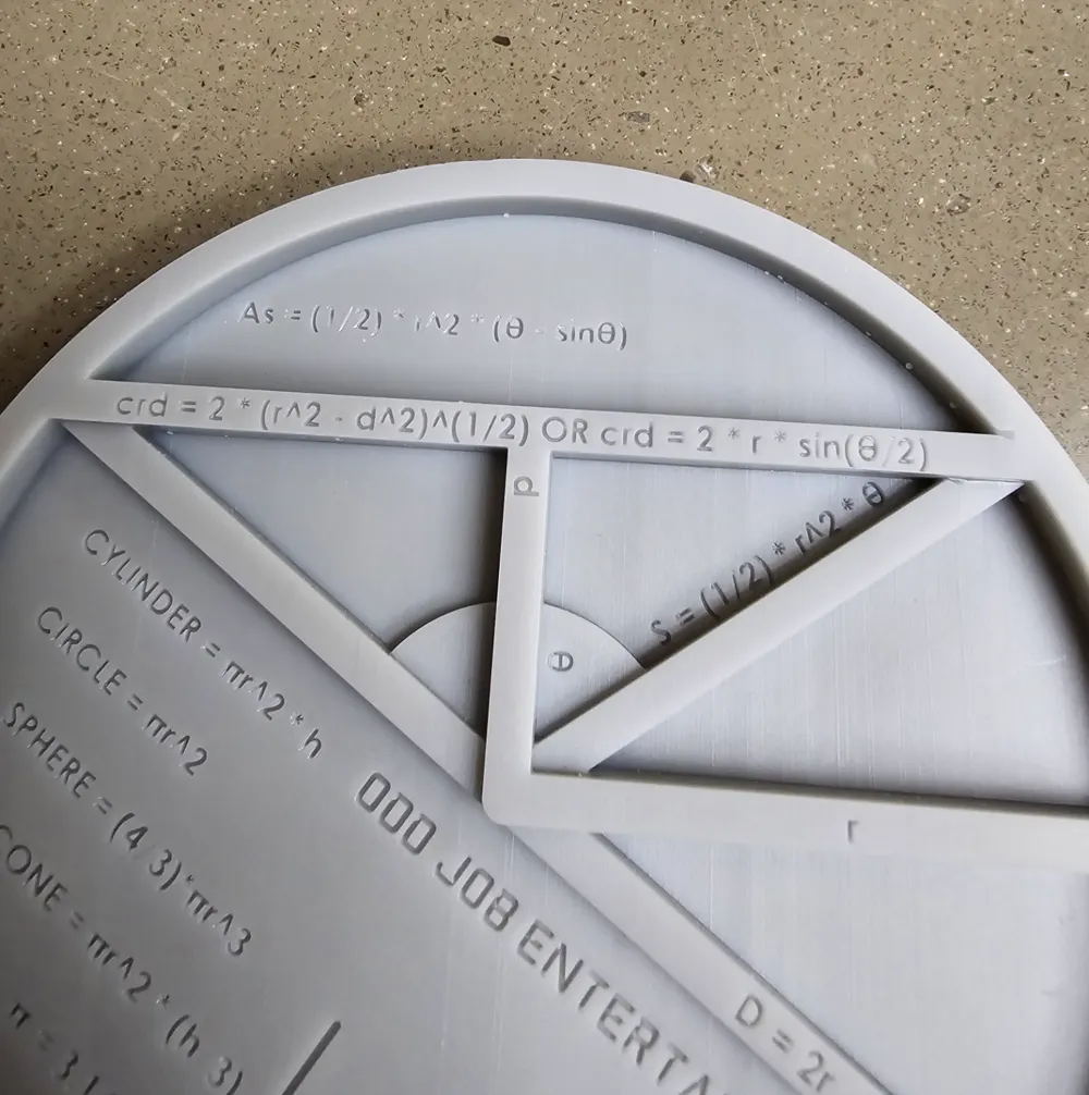 Circle Mathematics Reference by OddJobEntertainment - MakerWorld