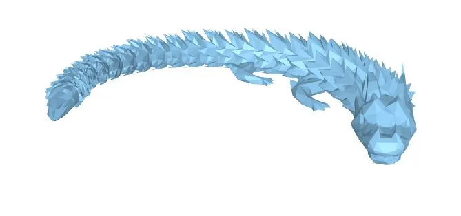 Moveable Dragon - Free 3D Print Model - MakerWorld