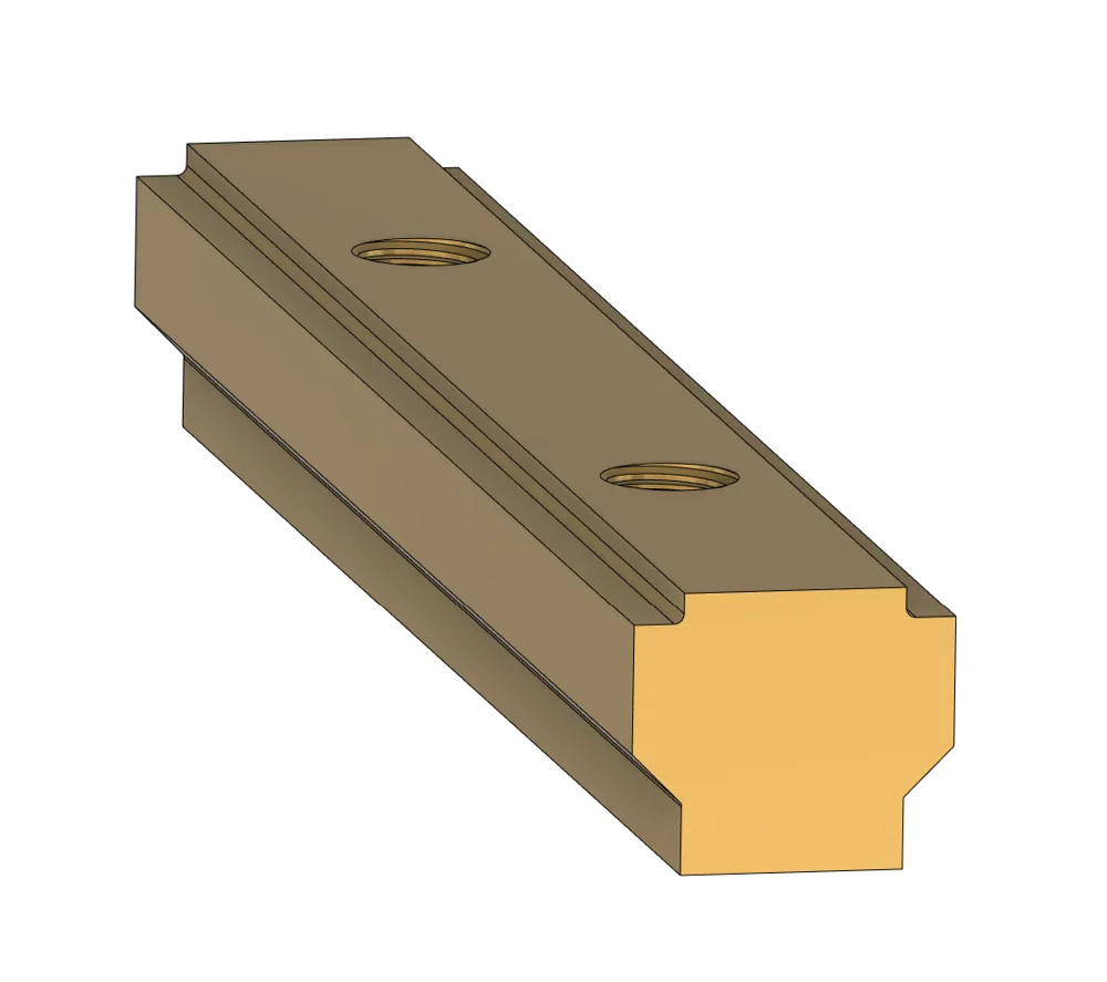 Zero Deflection Stop Block by Crashkg - MakerWorld