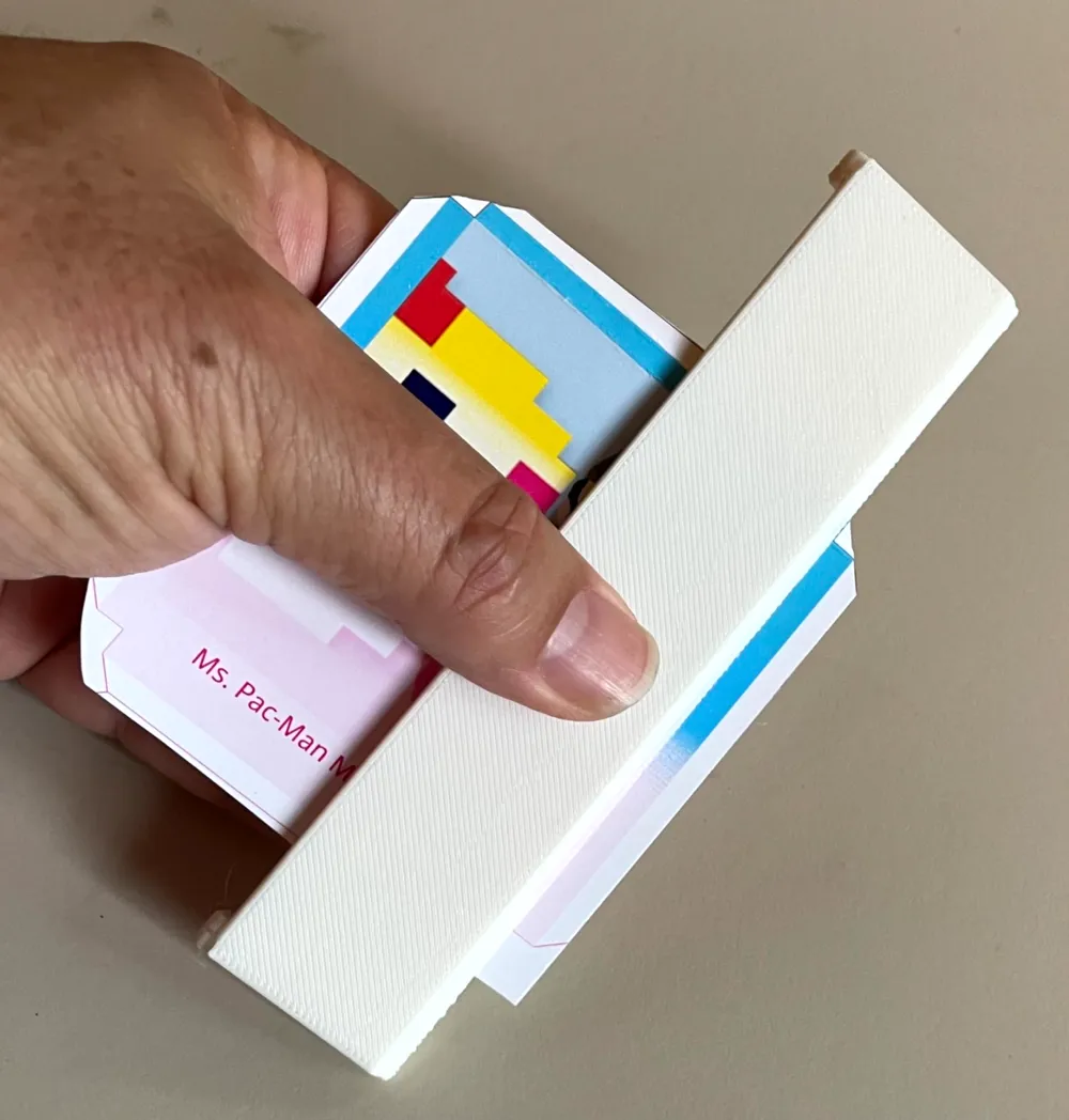 Hand-held paper creaser by Tyler Tork MakerWorld: Download Free 3D Models