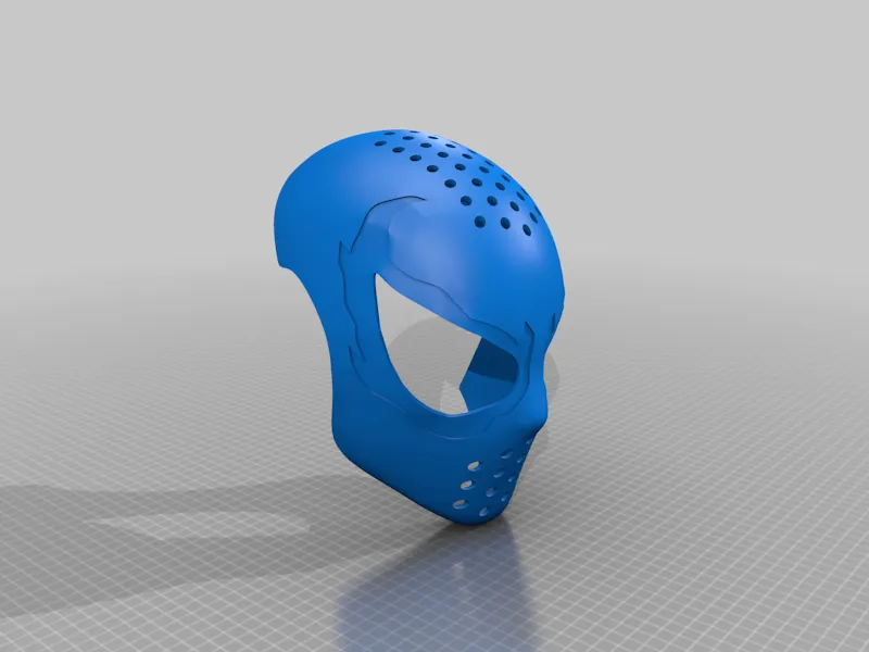 Venom Inspired face shell by Budwin MakerWorld: Download Free 3D Models