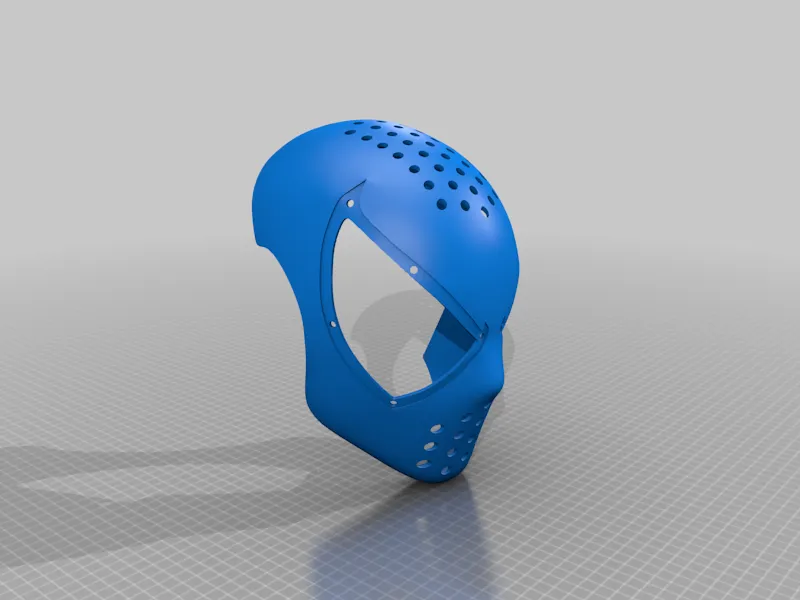 Scarlet Spider-Man-Kaine Parker Face Shell by Budwin - MakerWorld
