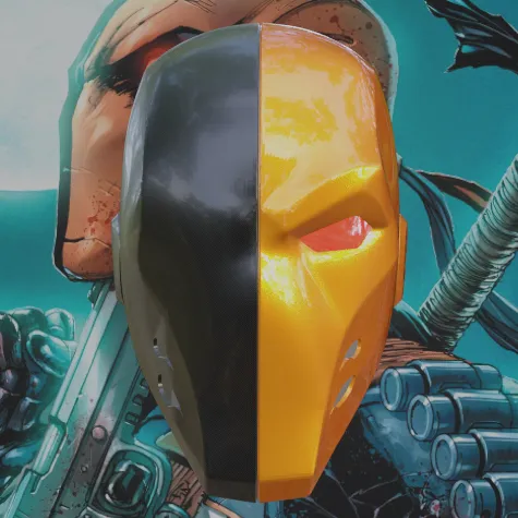 DeathStroke Inspired Helmet by Budwin - MakerWorld