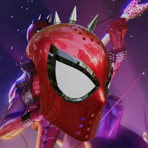 Spider-Punk V2 Inspired Face Shell by Budwin MakerWorld: Download Free ...