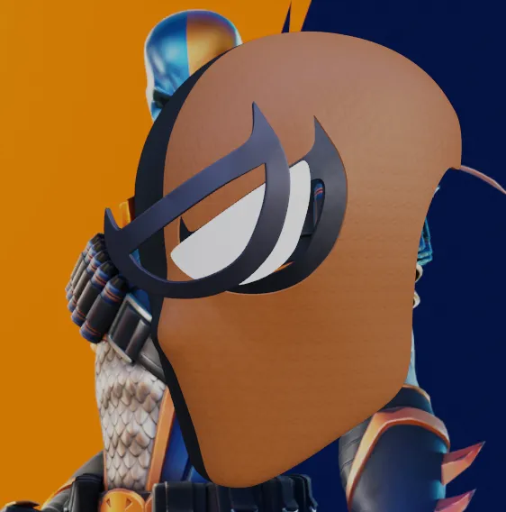 Deathstroke inspired Faceshell by Budwin - MakerWorld