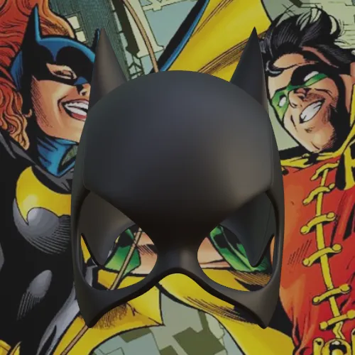 Máscara de Batgirl inspirada en los 90's por Budwin MakerWorld ...