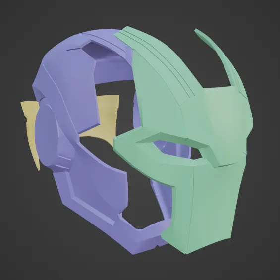 Stealth Iron Man concept inspired Helmet by Budwin - MakerWorld