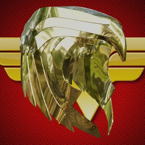 Wonder Woman 84 Inspired Helmet - Fixed - Free 3D Print Model - MakerWorld
